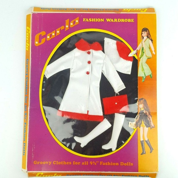 Carla | Toys | Vintage Nos 7s Carla Groovy Clothes For All 95 Fashion ...
